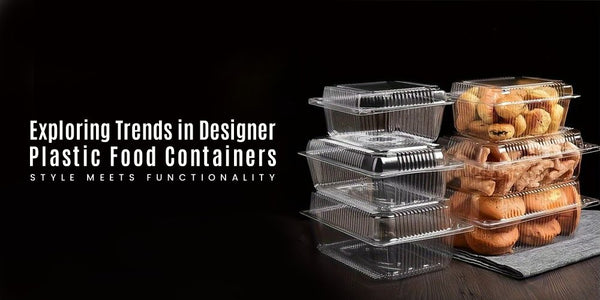 Designer Plastic Food Containers: Trendy & Functional | Packware