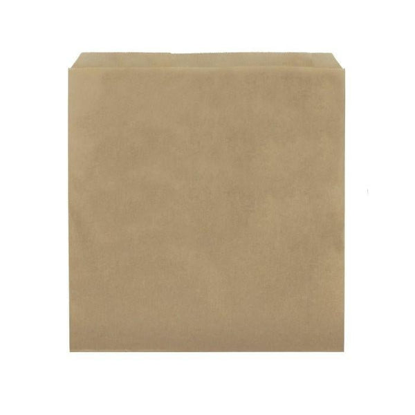 4 Square Paper Bags-Brown 275x270mm - Packware