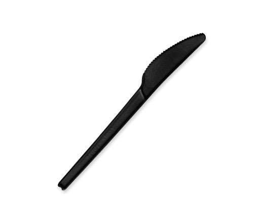 6.5" PLA KNIFE- BLACK - Packware