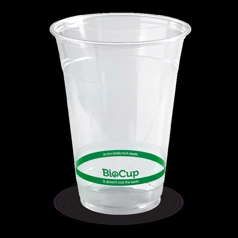500ml Clear BioCup | Industrially Compostable PLA Cup| 1000 per Carton ...