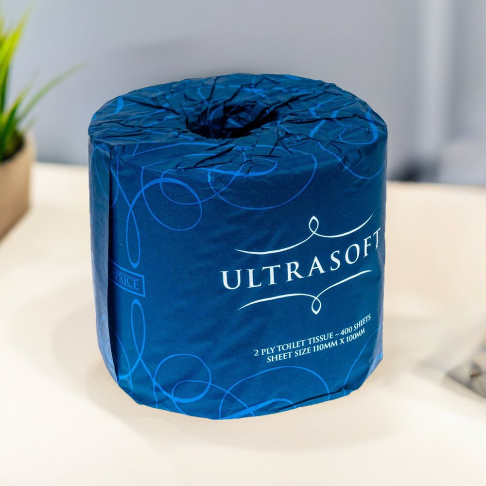 Caprice Ultrasoft 400-Sheet Toilet Paper Rolls - Packware