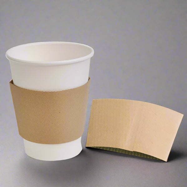 CUP SLEEVE KRAFT 8 OZ 1000pc/ctn - Packware