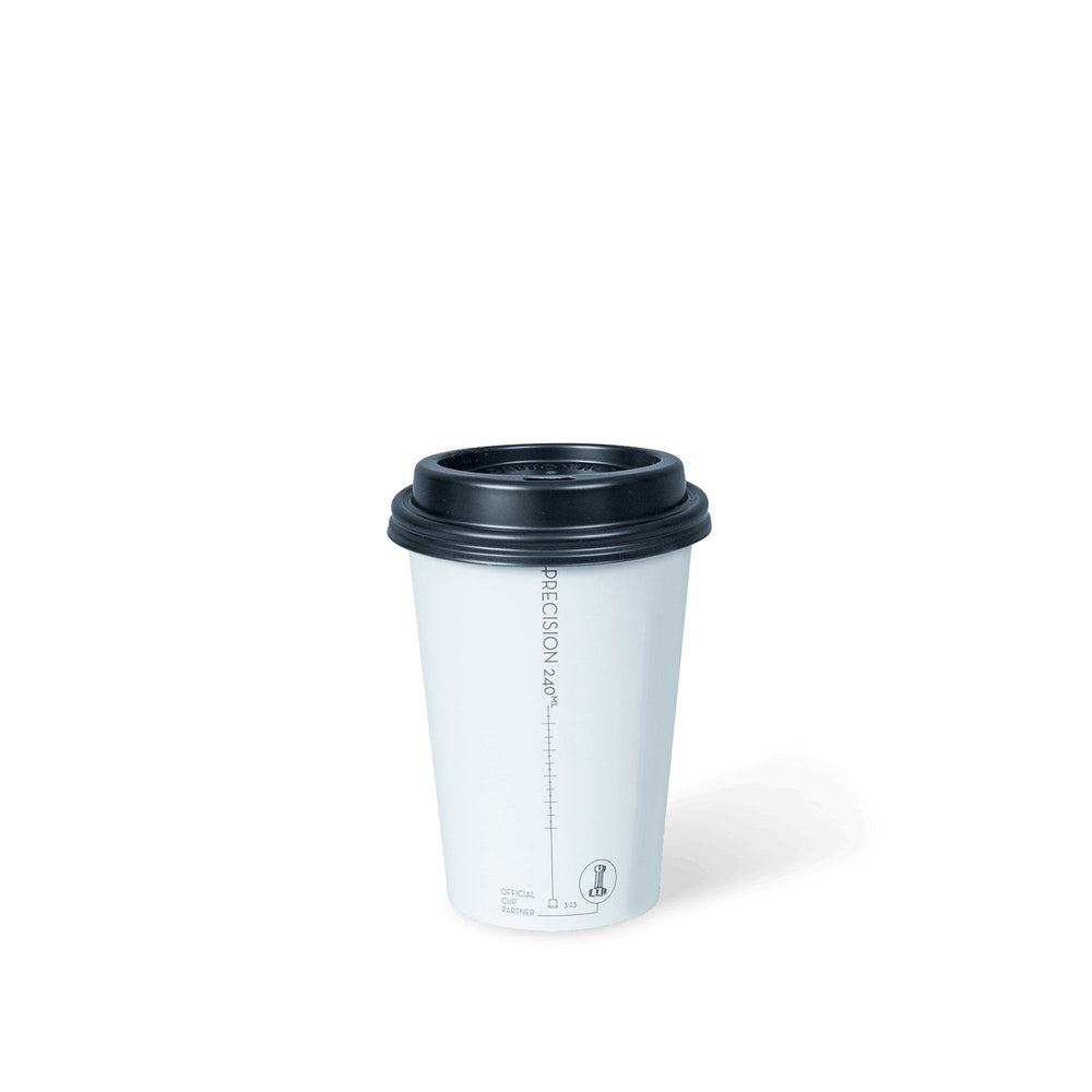 Detpak Precision Series 8oz Paper Cup- White Coffee Cup 240ml - Packware
