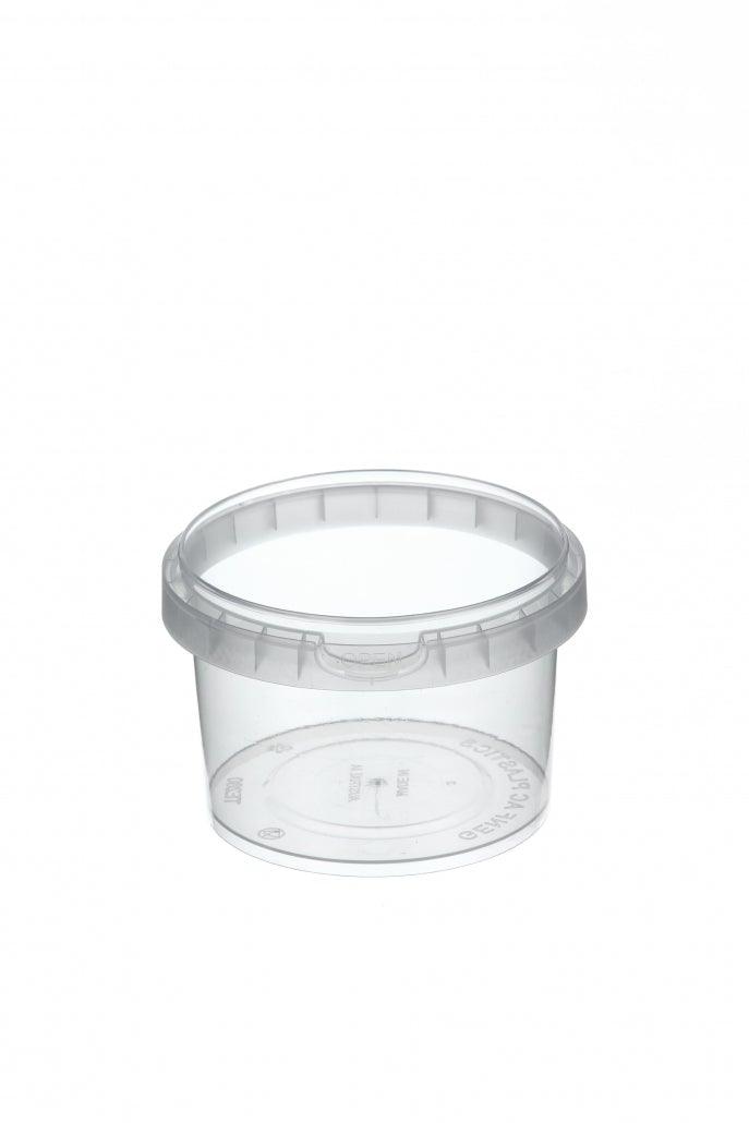 Tamper Evident Food Containers Clear 280ml GENFAC - Packware