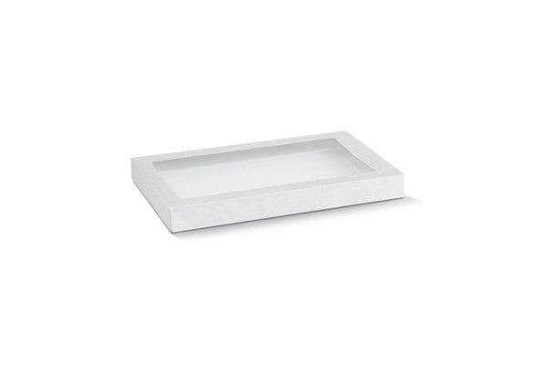 White Catering Tray Lid - Small -100/ctn - Packware